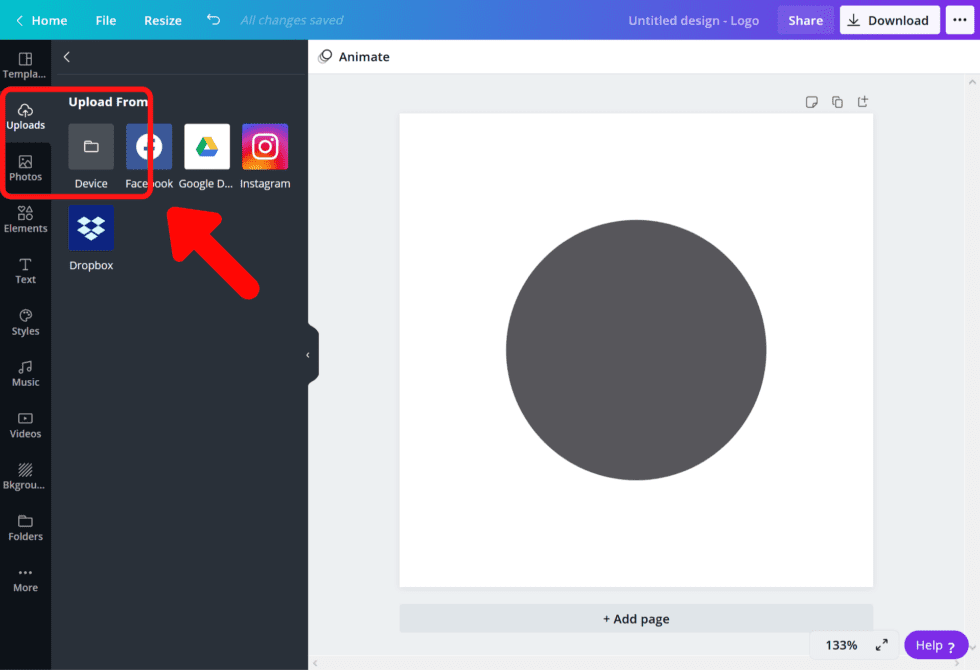 How To Get Shadow In Canva