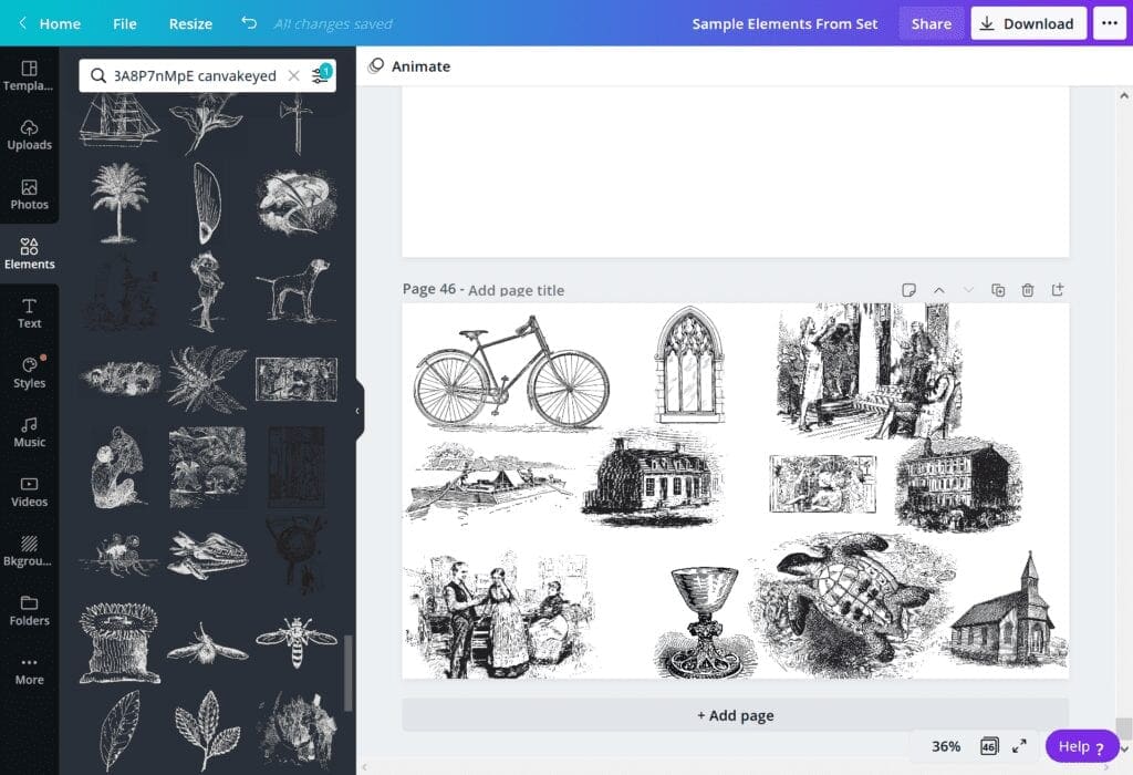Secret Canva Element Codes - Blogging Guide