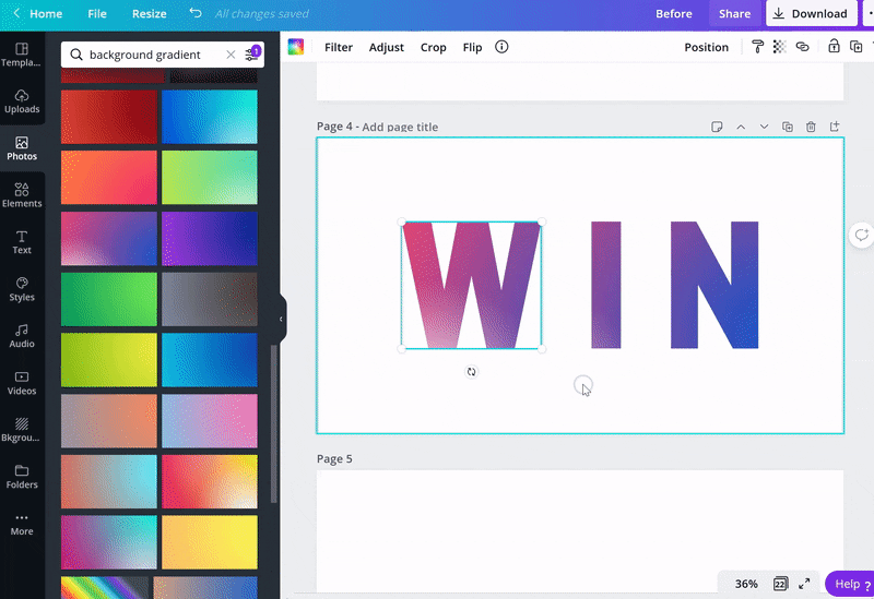 How to Create a Text Mask in Canva | Blogging Guide