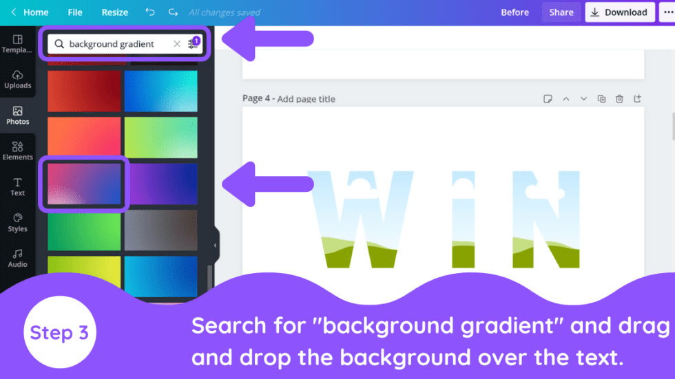 How to Create a Text Mask in Canva - Blogging Guide