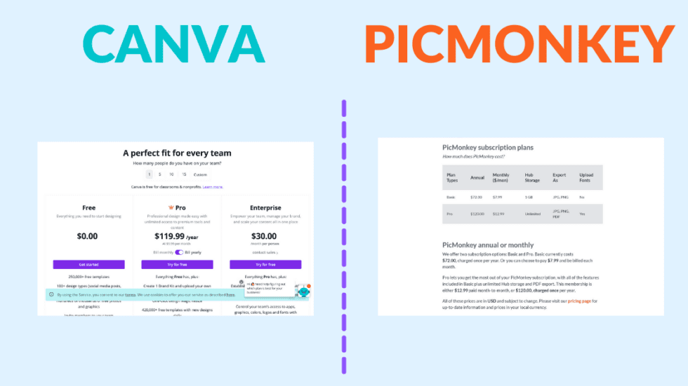 Canva vs. PicMonkey: Which Graphic Design Tool Is Right for You? - Blogging Guide