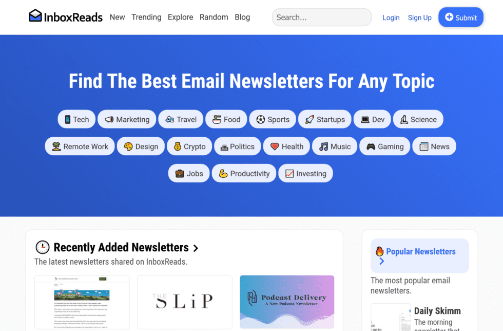 The Ultimate List of Newsletter Directories - Blogging Guide