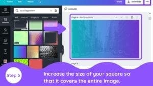 How to Add a Gradient in Canva - Blogging Guide