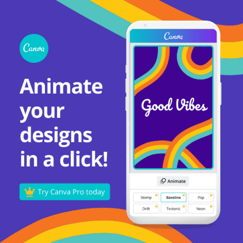 How to Animate an Image in Canva (Instant Animation Effect) - Blogging ...