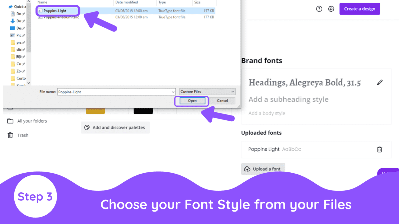How to Upload a Custom Canva Font - Blogging Guide