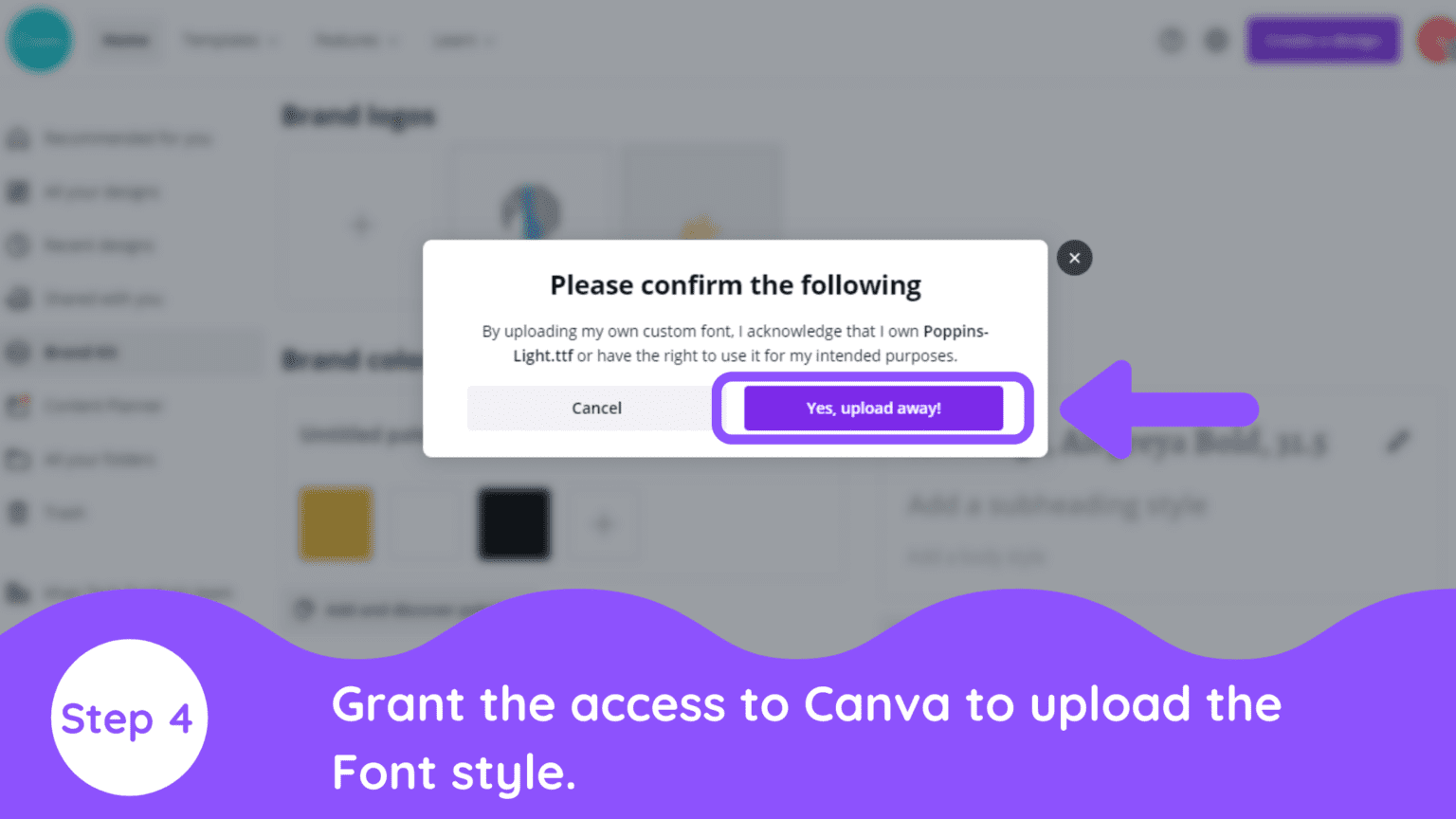How to Upload a Custom Canva Font - Blogging Guide