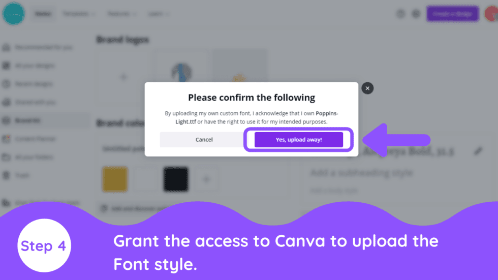 How to Upload a Custom Canva Font - Blogging Guide