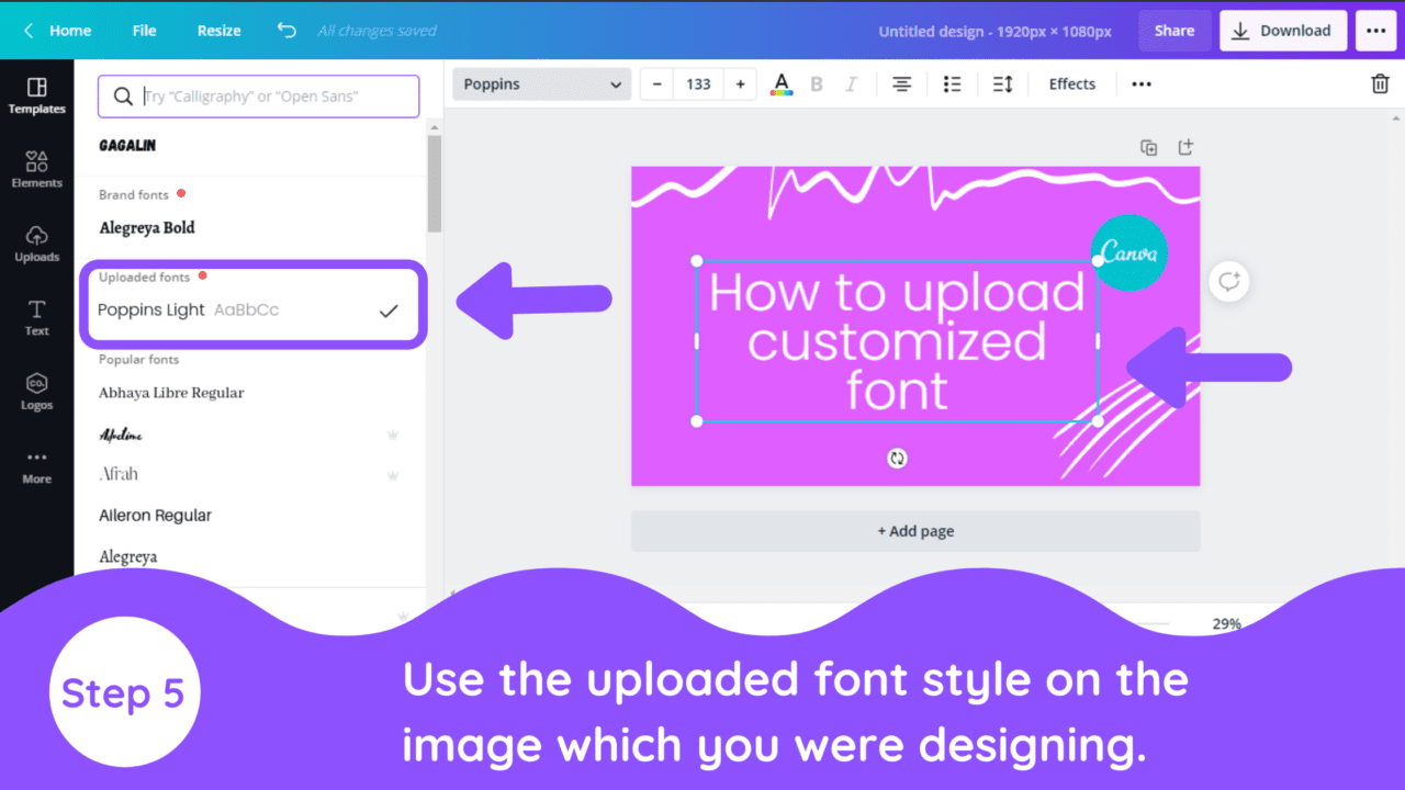How to Upload a Custom Canva Font - Blogging Guide