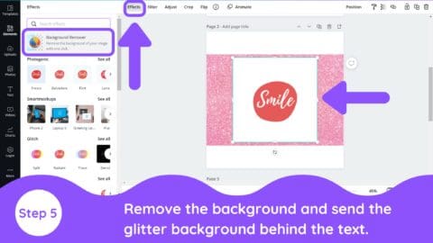 How to Add Glitter to Text in Canva - Blogging Guide