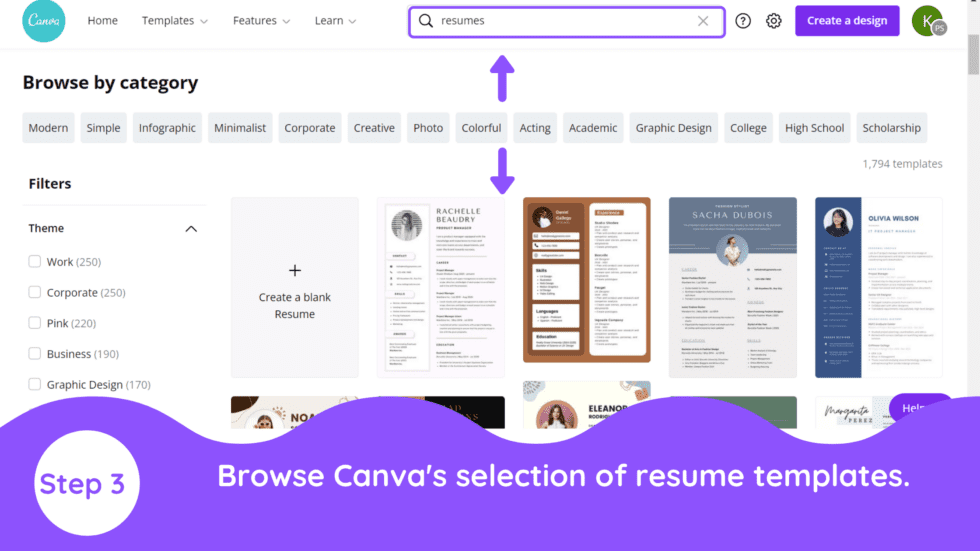 How to Create a Resume in Canva - Blogging Guide