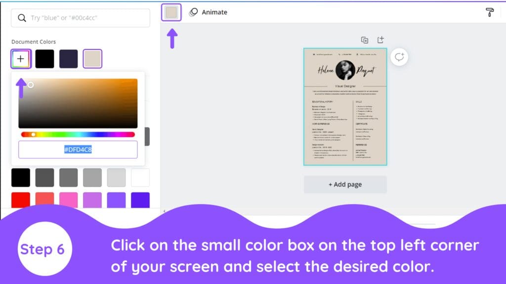 How to Create a Resume in Canva - Blogging Guide