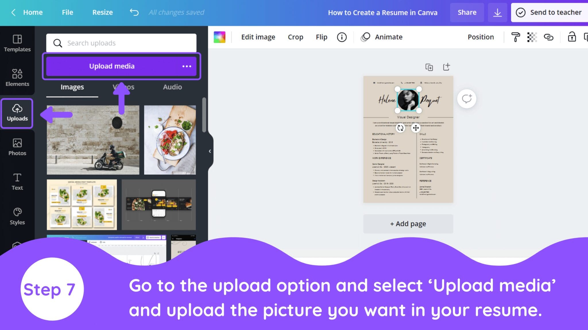 How to Create a Resume in Canva - Blogging Guide