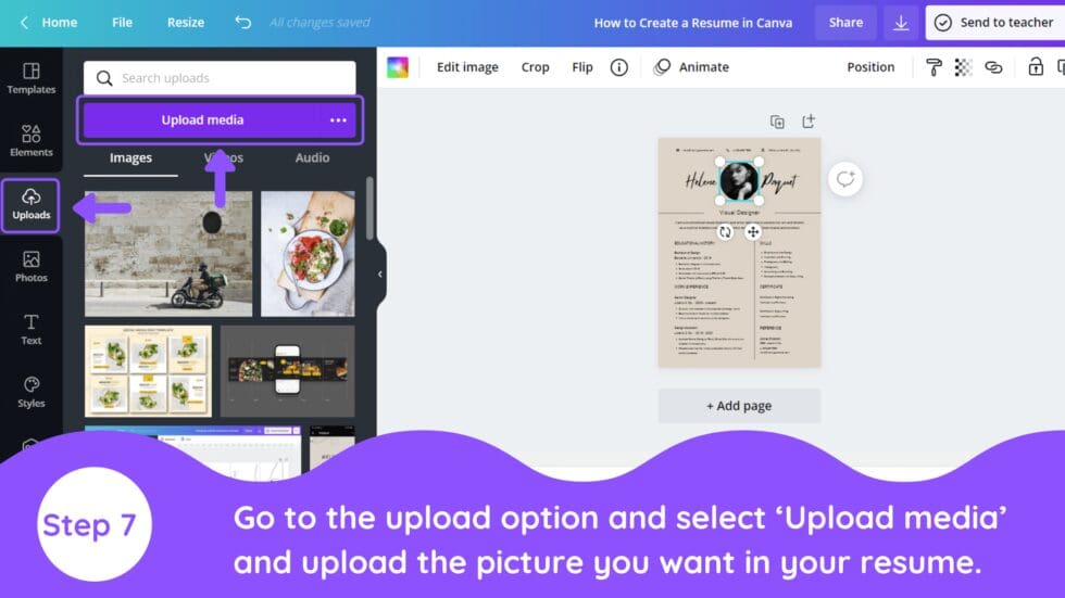 How to Create a Resume in Canva - Blogging Guide