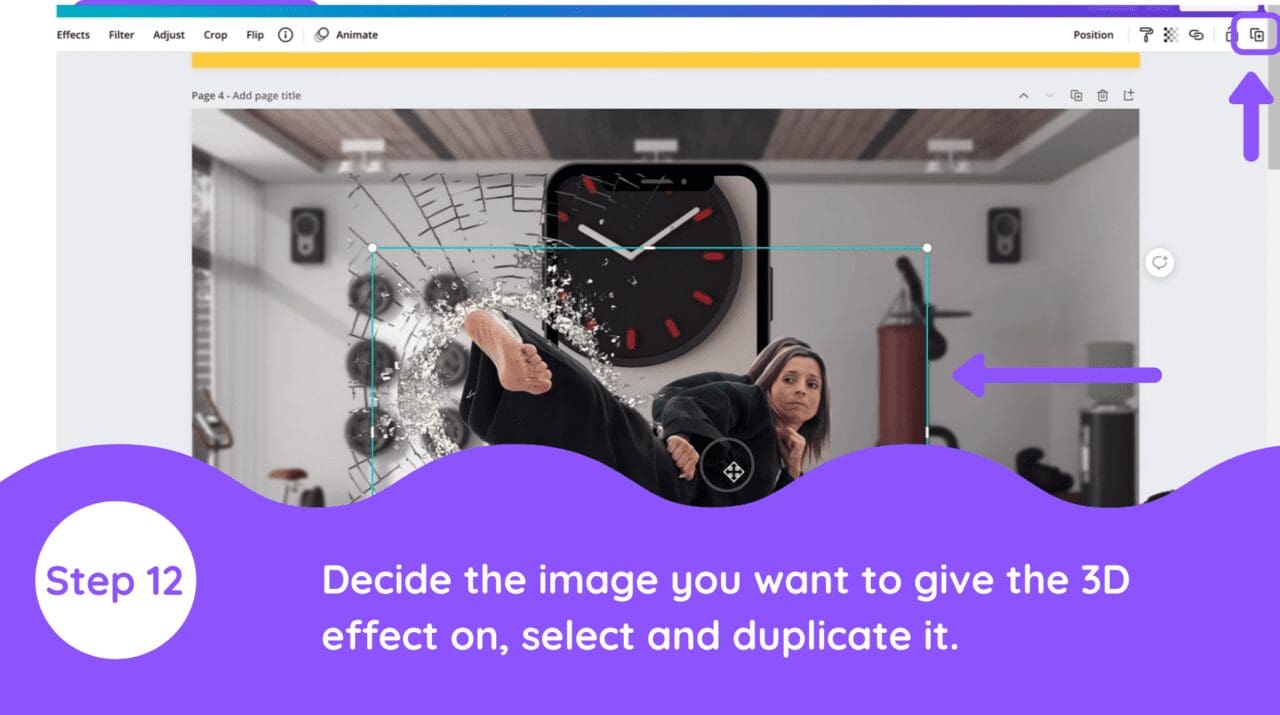 How to Create a 3D Effect in Canva (Image Pop Out Effect) - Blogging Guide