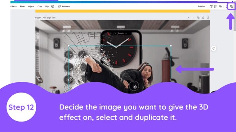 How to Create a 3D Effect in Canva (Image Pop Out Effect) - Blogging Guide