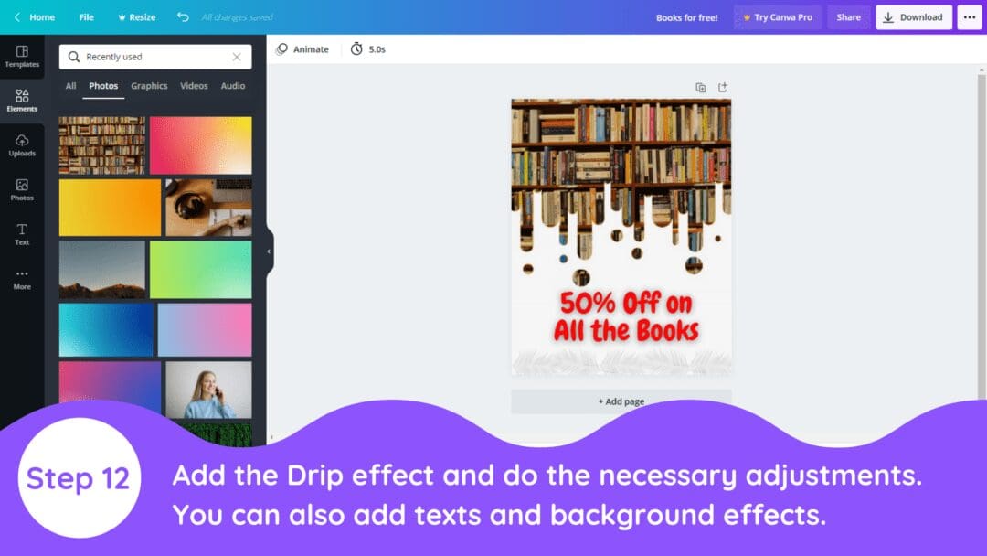 Canva Drip Effect: How to Create a Drip Effect in Canva - Blogging Guide