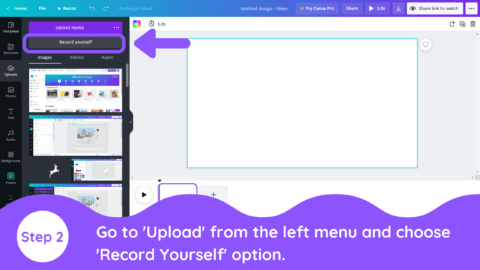 How to Record Your Computer Screen in Canva (Recording Canva ...