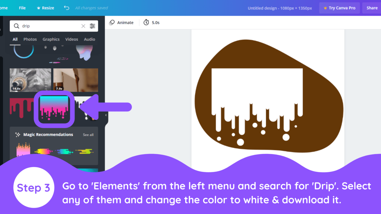 Canva Drip Effect: How to Create a Drip Effect in Canva - Blogging Guide