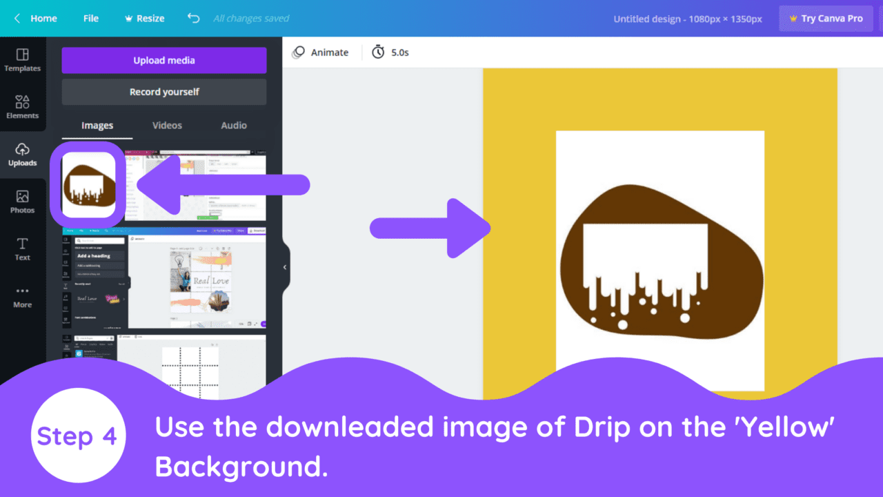 Canva Drip Effect: How to Create a Drip Effect in Canva - Blogging Guide