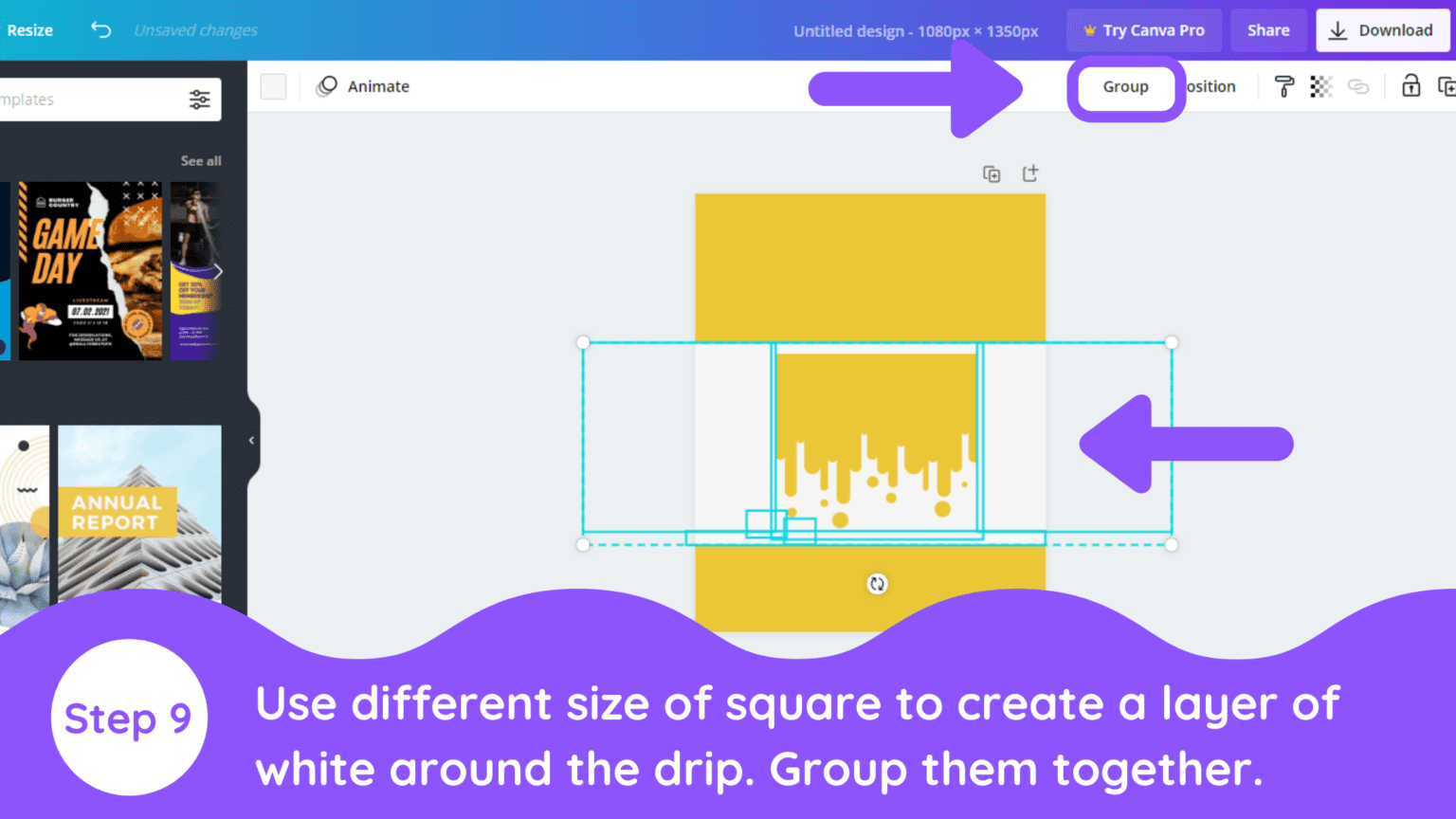 Canva Drip Effect: How to Create a Drip Effect in Canva - Blogging Guide