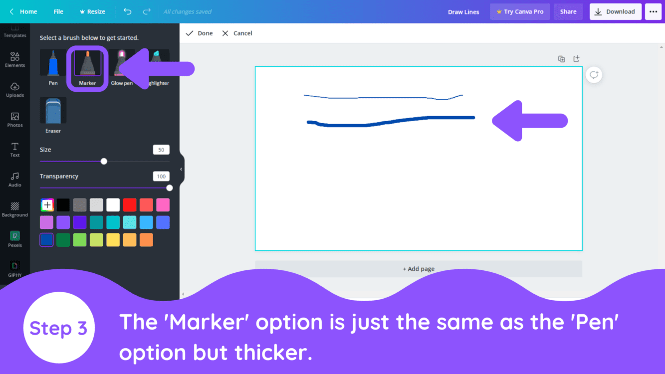 How To Draw On Canva Canva Drawing Tool Blogging Guide
