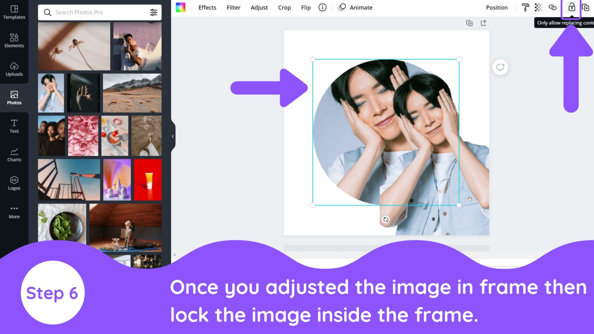 How to Create the Head Popping Out Effect in Canva - Blogging Guide
