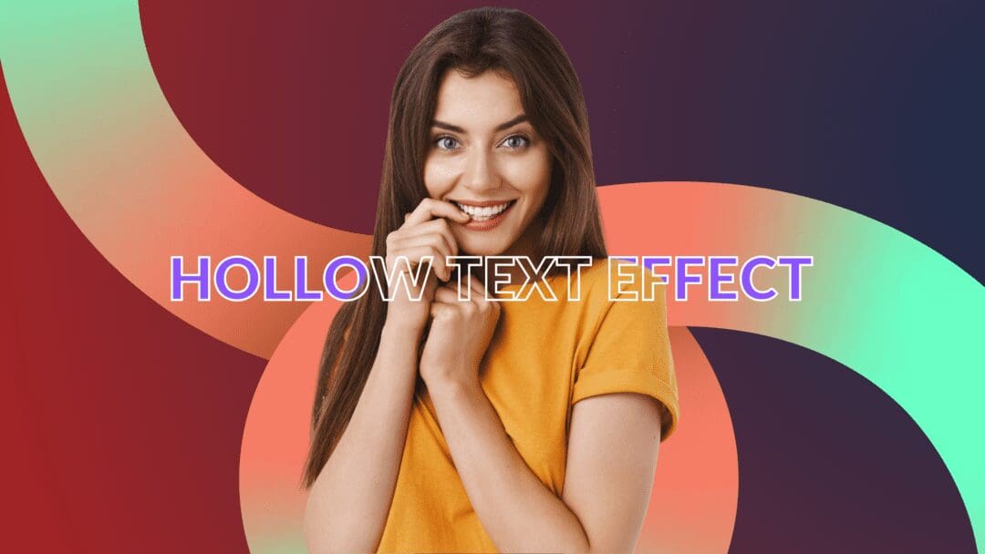How to Create a Hollow Text Effect in Canva - Blogging Guide