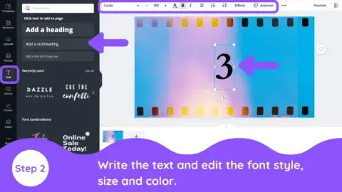 How to Create a Countdown Timer in Canva - Blogging Guide