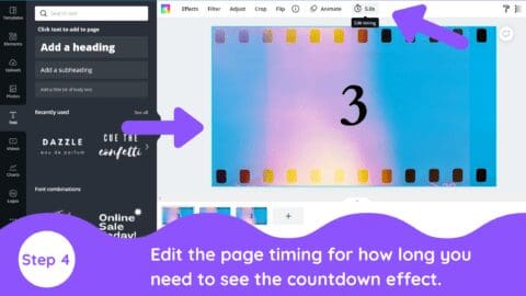How to Create a Countdown Timer in Canva - Blogging Guide