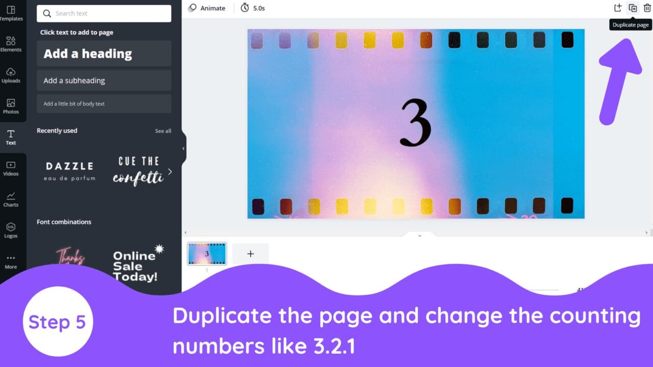 How to Create a Countdown Timer in Canva - Blogging Guide