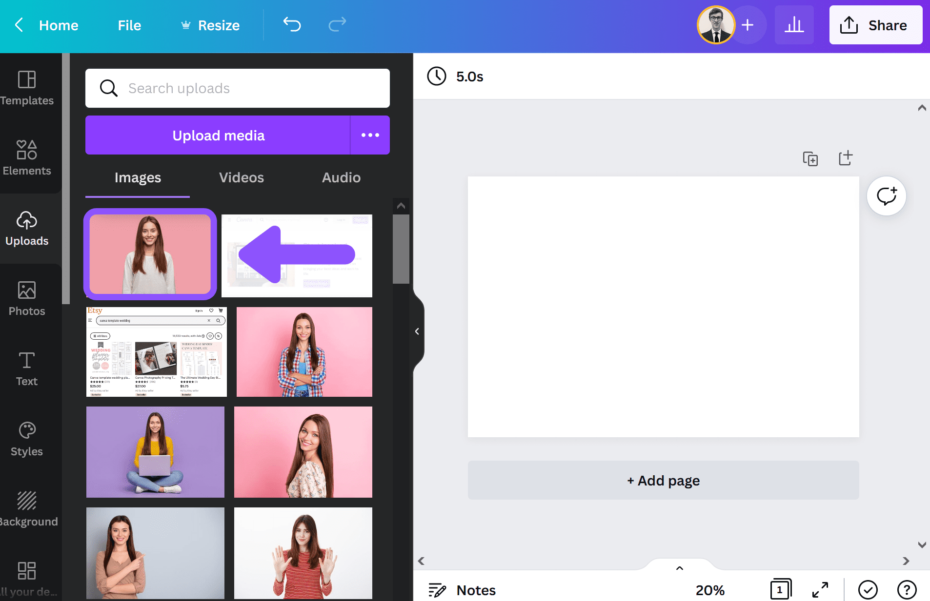 How To Remove The Background In Canva Canva Background Remover Tool 
