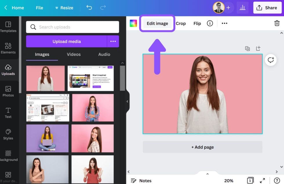How to Remove the Background in Canva (Canva Background Remover Tool ...