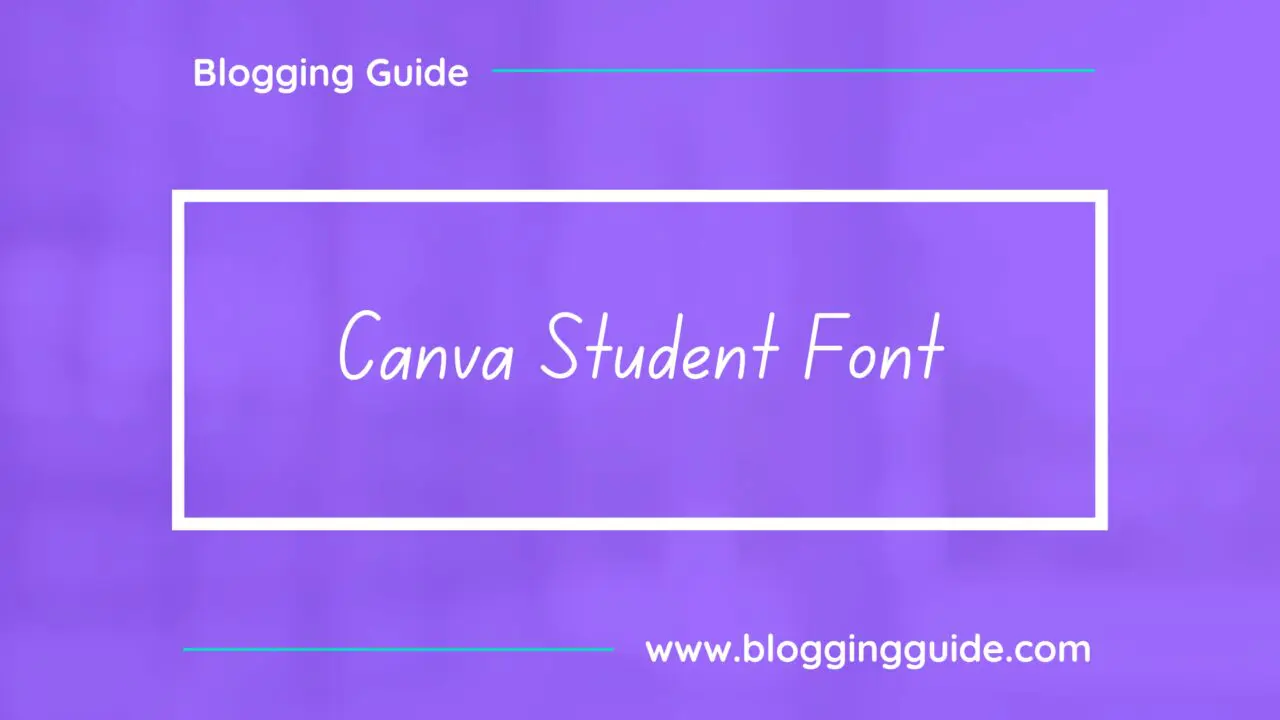 Best Signature Fonts in Canva - Blogging Guide