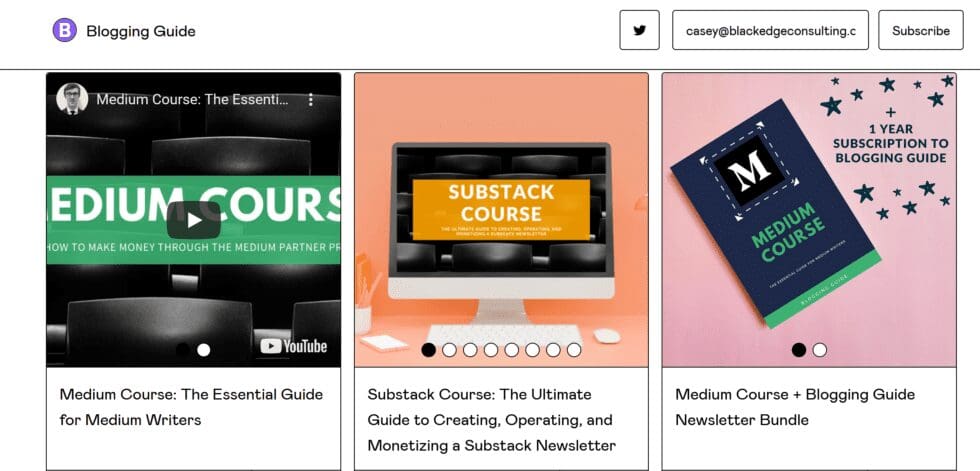 Substack Writing Tips - Blogging Guide