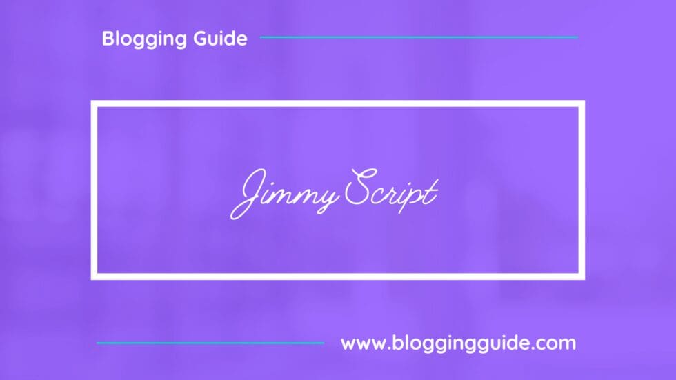 Best Calligraphy Fonts in Canva - Blogging Guide