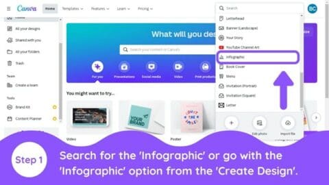 How to Create an Infographic in Canva - Blogging Guide