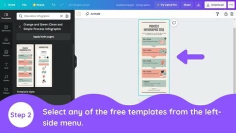 How to Create an Infographic in Canva - Blogging Guide