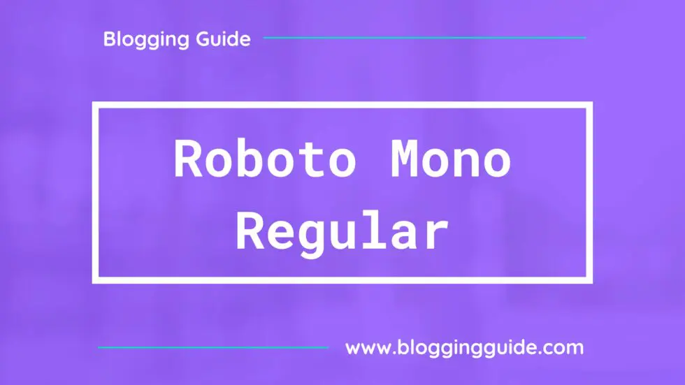 Best Monospace Fonts in Canva - Blogging Guide