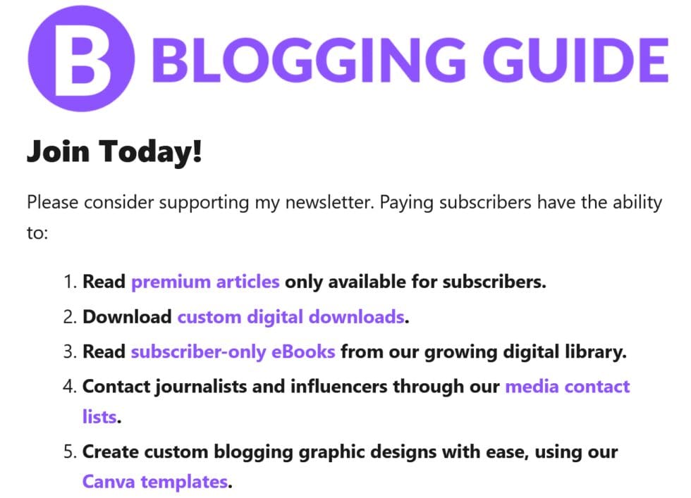 Substack Writing Tips - Blogging Guide