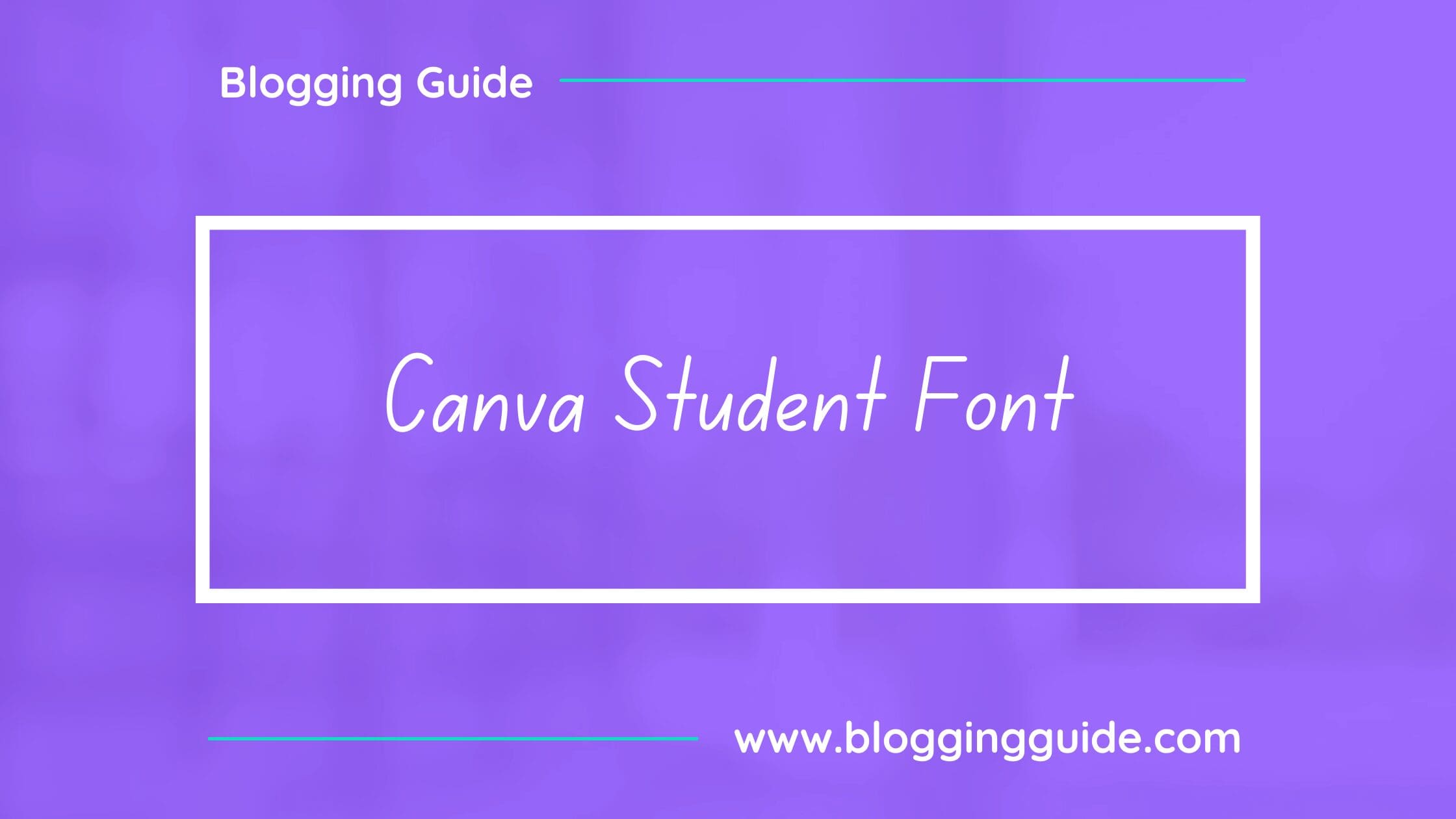 Best School Fonts In Canva Blogging Guide