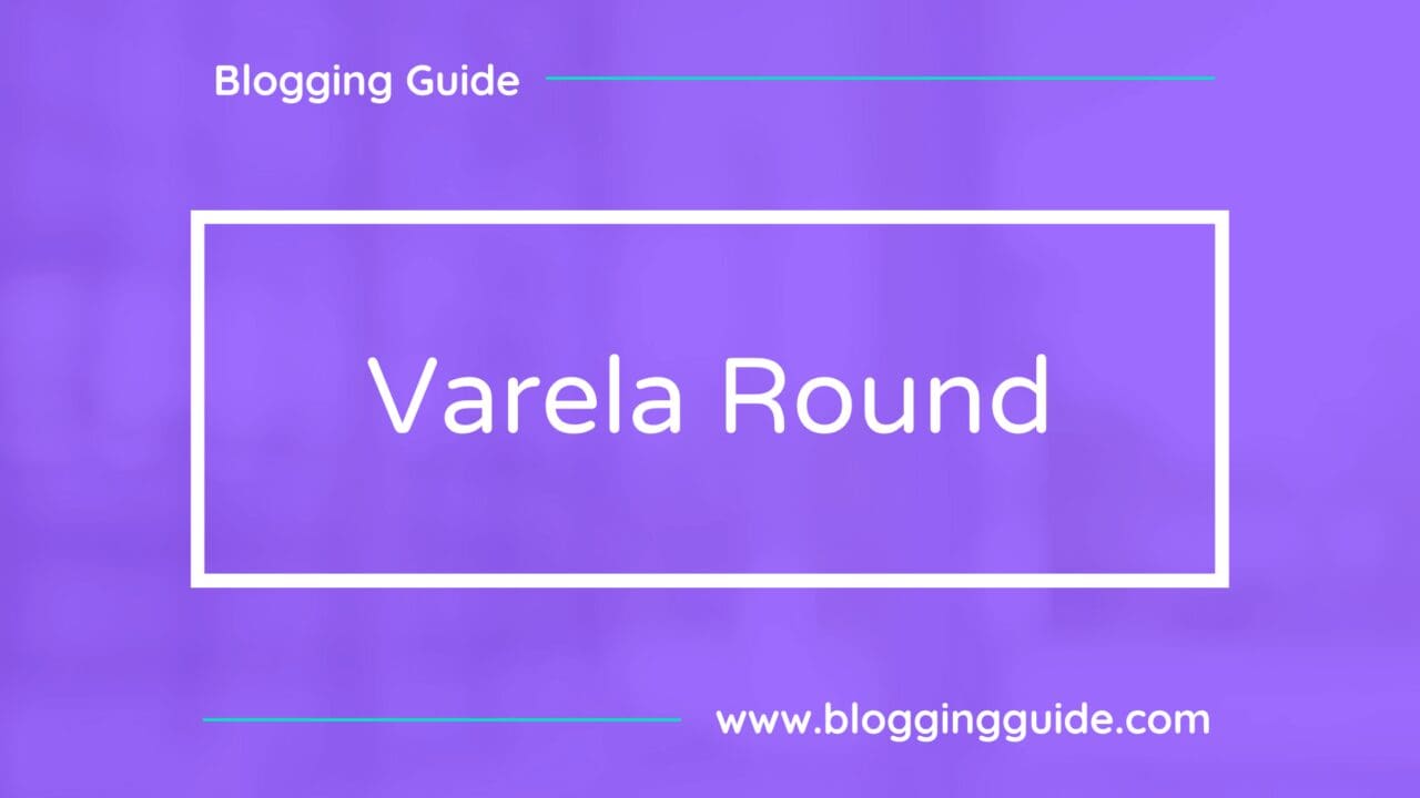 Best Rounded Fonts in Canva - Blogging Guide