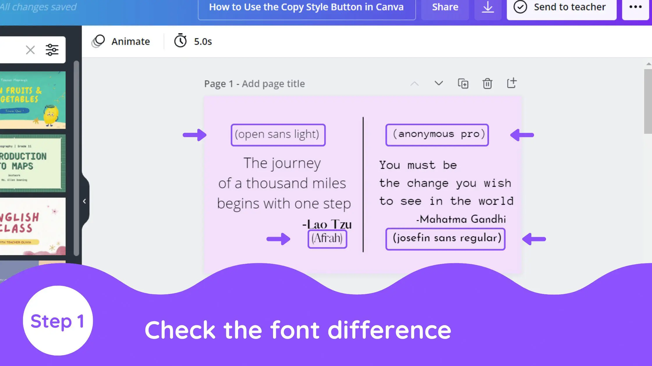 How to Use the Copy Style Button in Canva (Paint Brush) - Blogging Guide
