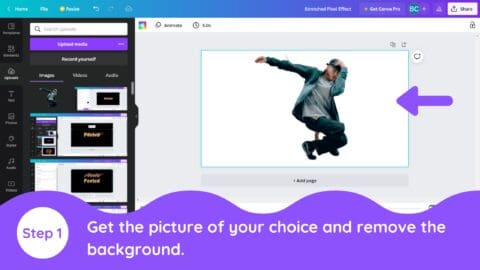 How to Create a Pixel Stretch Effect in Canva - Blogging Guide