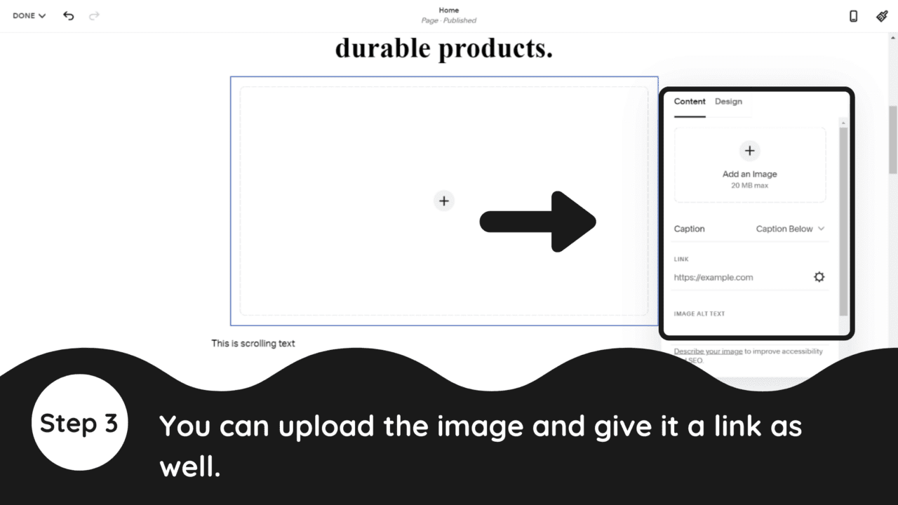 How to Add an Image to Your Squarespace Website - Blogging Guide
