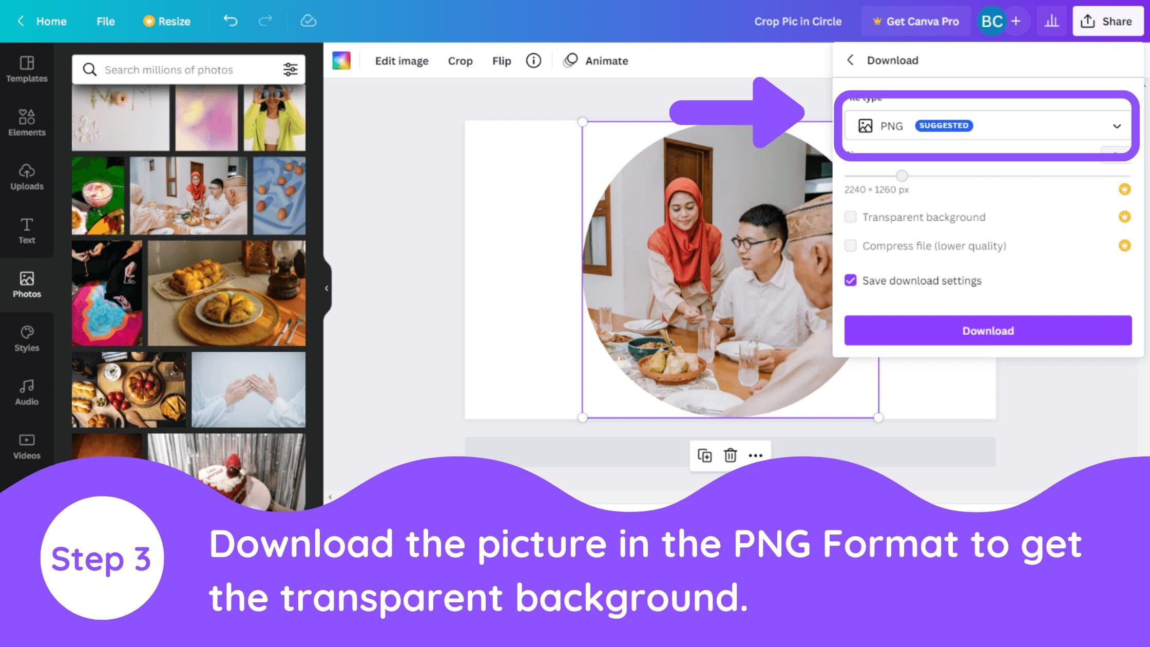 How To Crop A Picture Into A Circle In Canva Blogging Guide