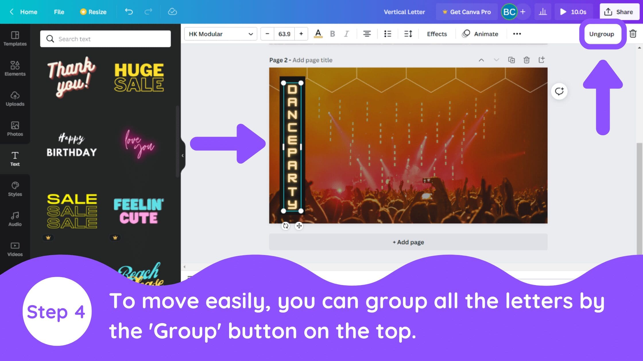 How To Create Vertical Text In Canva Blogging Guide