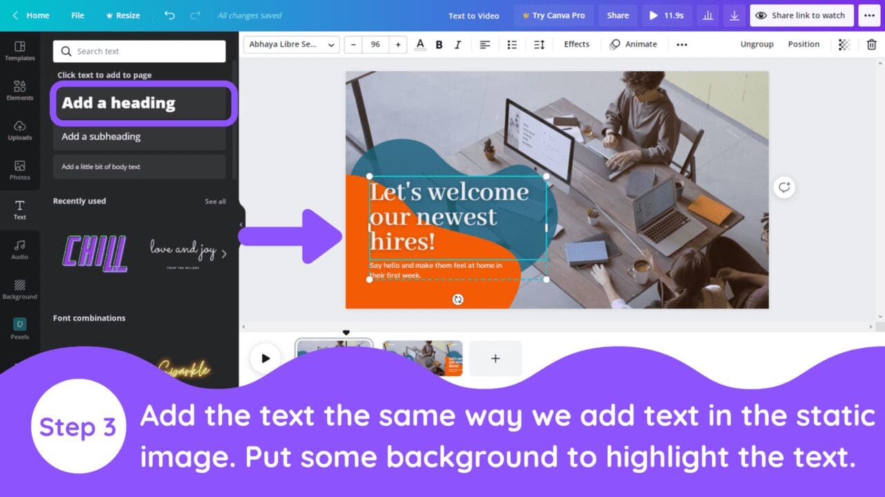 How to Add Text to Video in Canva - Blogging Guide
