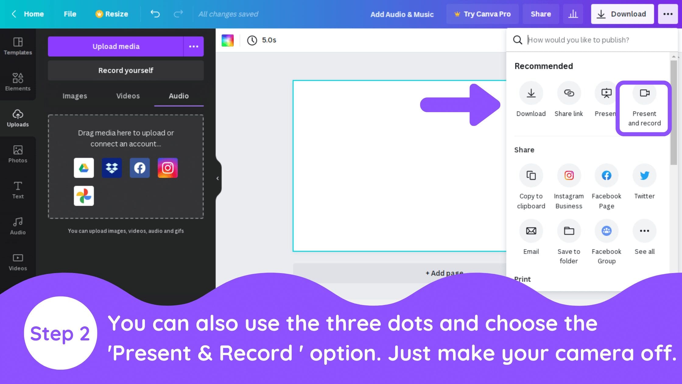 How To Add Audio Or Music To Canva Blogging Guide