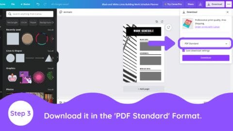 How to Create an Editable PDF in Canva - Blogging Guide