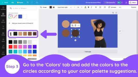 How to Create a Circular Stretch Pixel Effect in Canva - Blogging Guide